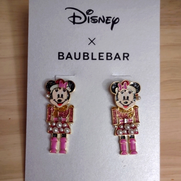 BaubleBar | Jewelry | Disney Baublebar Minnie Mouse Nutcracker Pearl ...